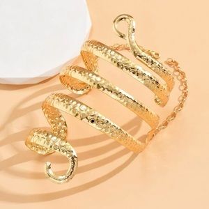 SHEIN | Jewelry | Shein Gold Arm Bracelet | Poshmark